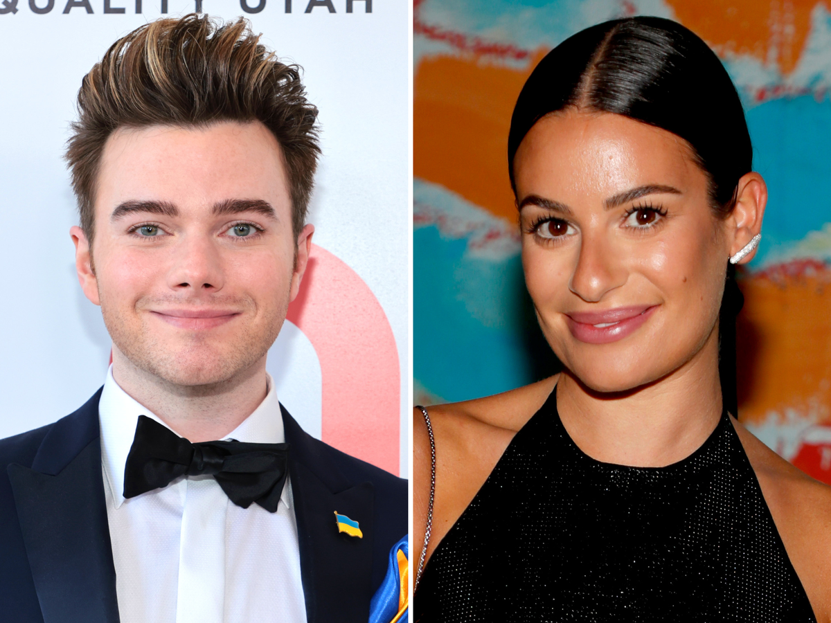 Glee’s Chris Colfer says he won’t be seeing Lea Michele in Funny Girl: ‘I can be triggered at ...